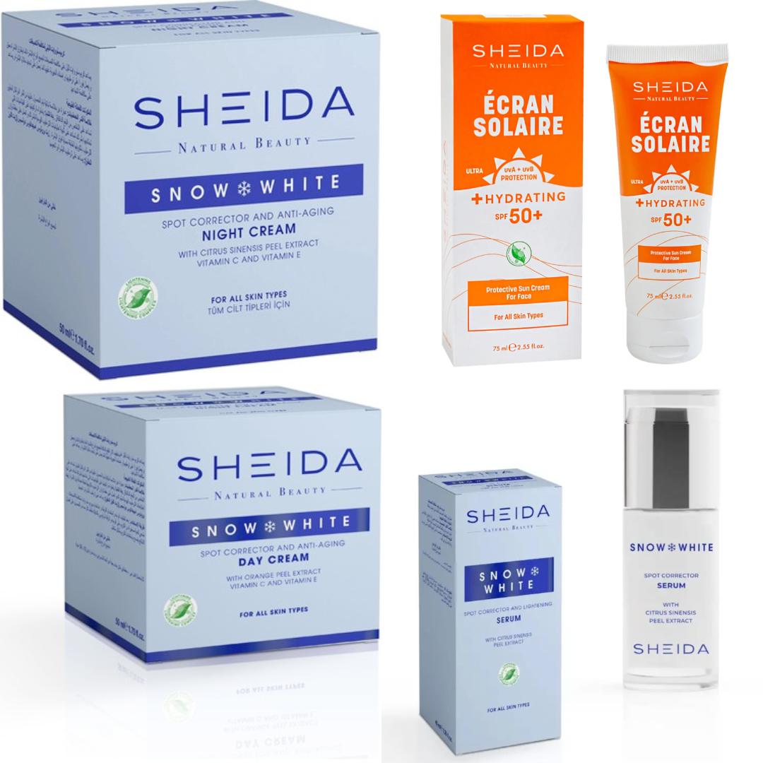 🌟 Combo Spécial Sheida – 4 en 1 🌟 – PureSkin Shop